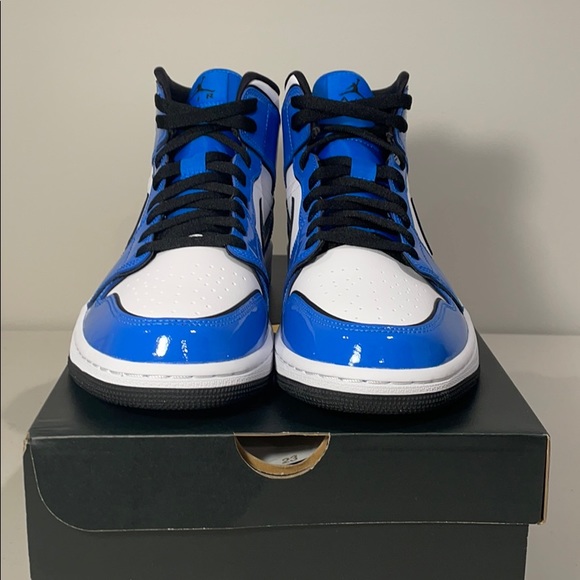 Jordan | Shoes | New Nike Air Jordan Mid Se Signal Blue | Poshmark